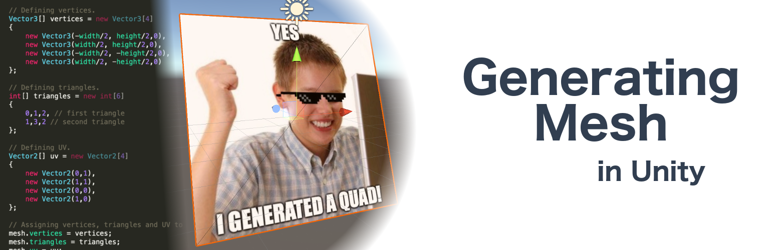 Generate mesh yourself! - Patryk Galach