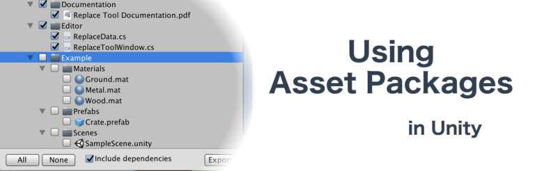 Using Unity Asset Packages - Patryk Galach